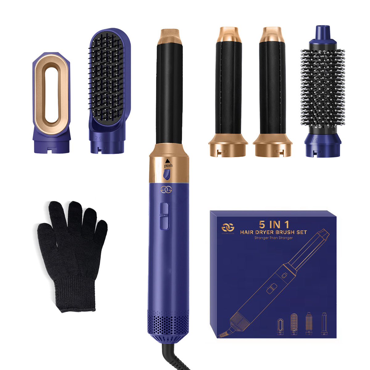 Golden Goods Airstyler 5 in 1 Blue